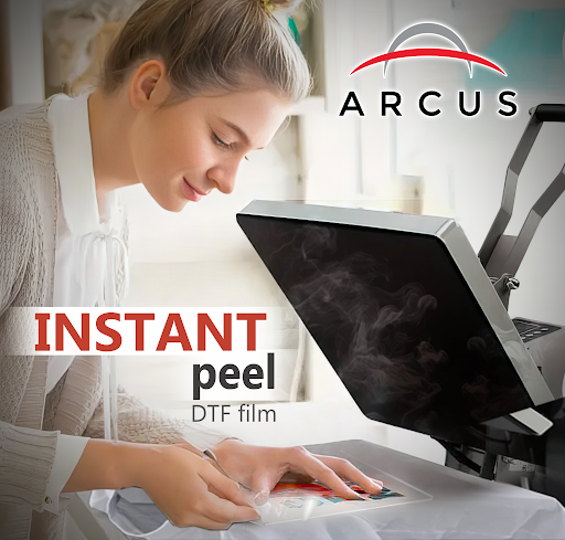 Arcus Printers Introduces Instant Peel DTF Transfers For Faster, More