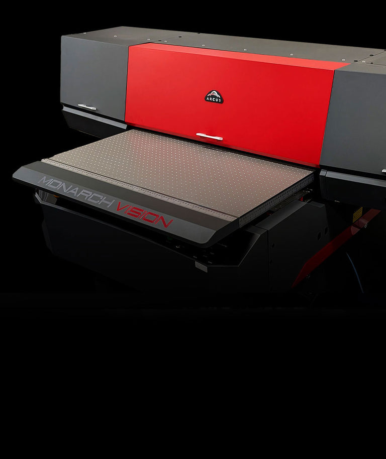 Monarch FB2436 VisionUV Flatbed Printer System – Arcus Printers